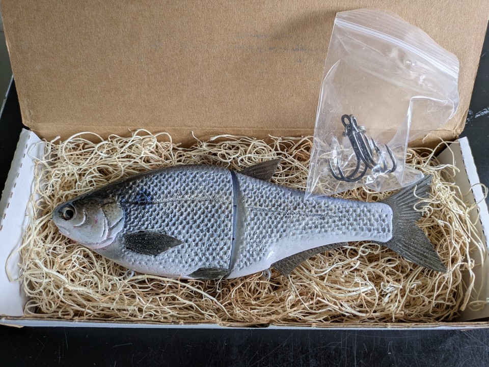 Hinkle Shad Swimbait - Custom Painted- Brand New Glide Bait, Not Trout ...