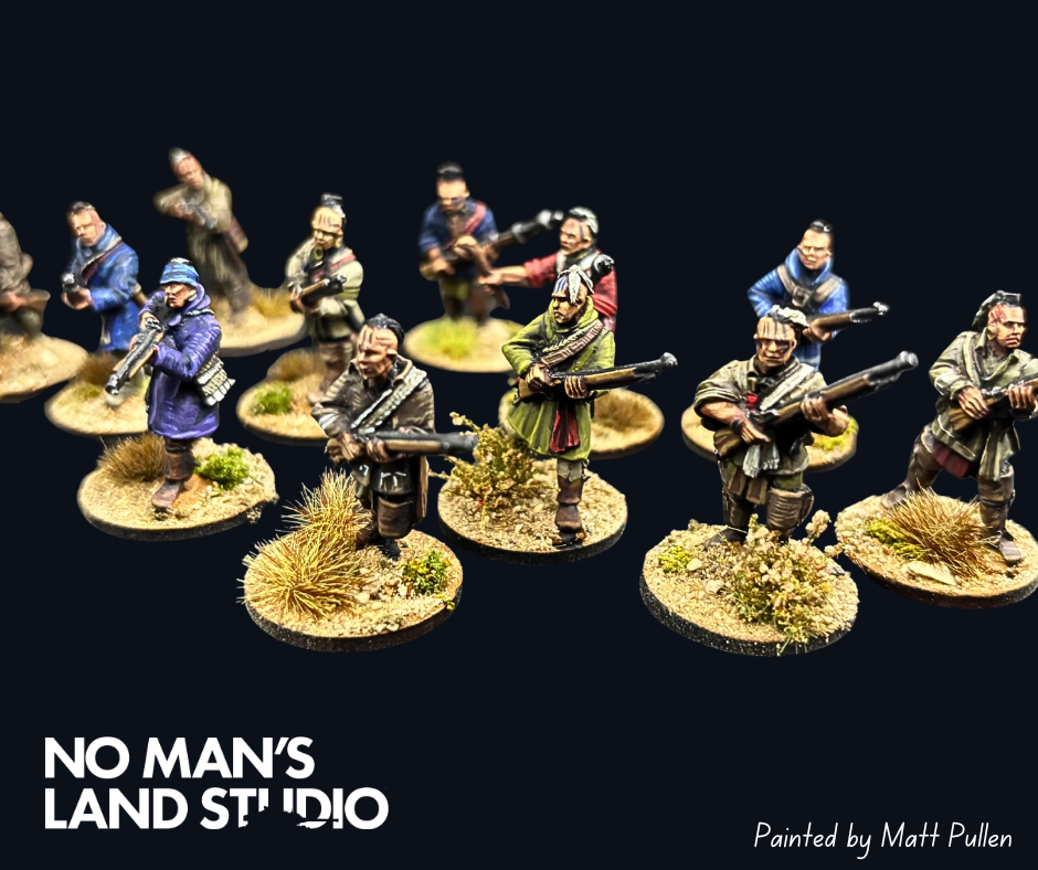 Native American Indians Wild West 28mm Cowboy Pro Painted Miniatures ...