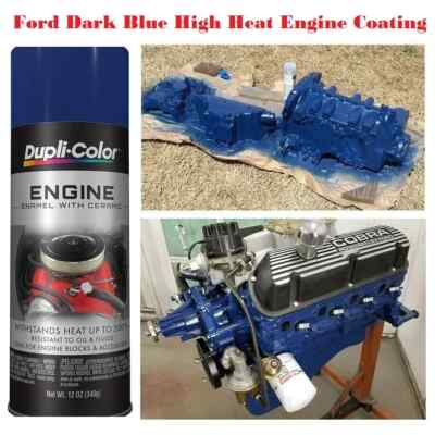 Ford Dark Blue Coating High Heat Engine Enamel Brake Caliper Rotor ...