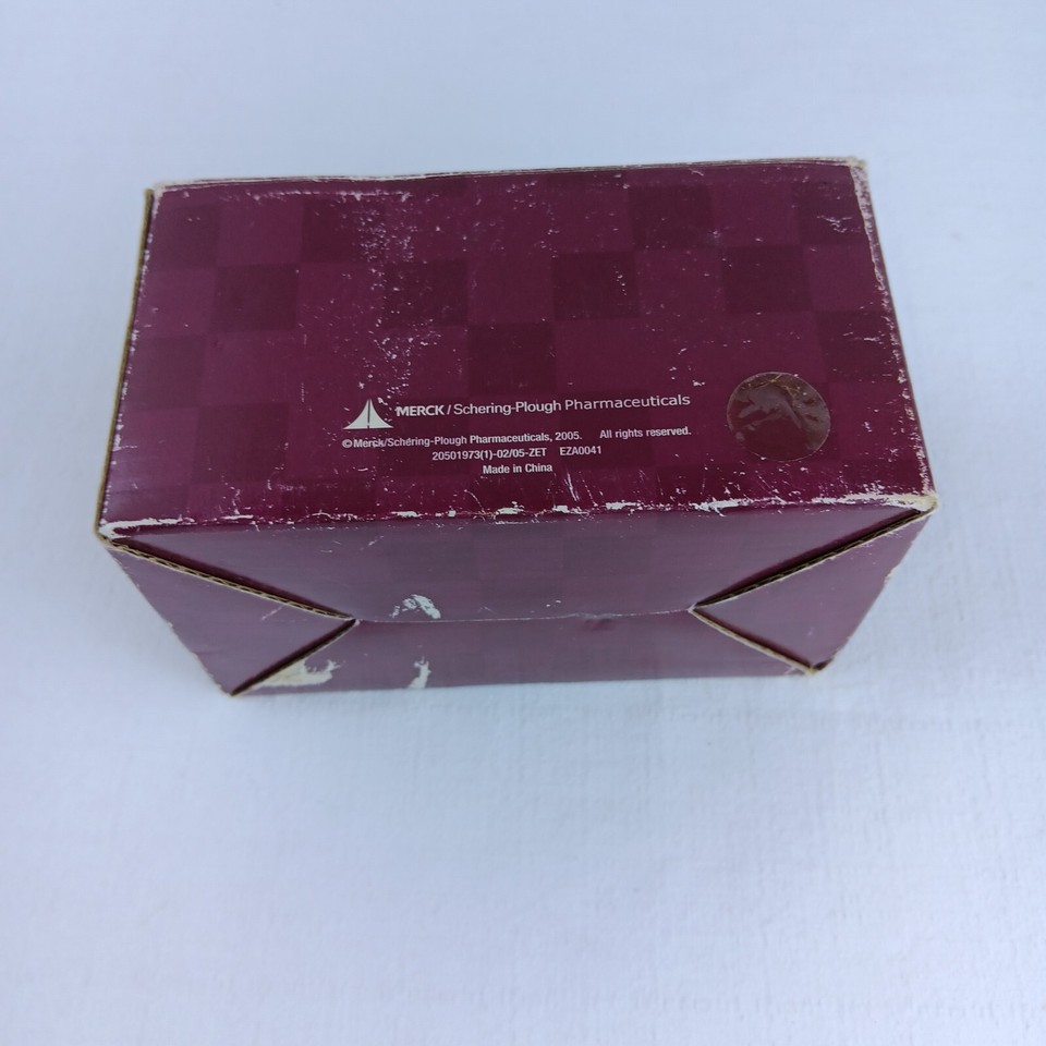 ZETIA Pharmaceutical Spinning Clock With Original Box And Directions ...