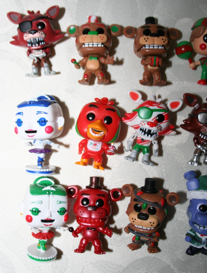 Lot of 21 Funko Pocket Pop Five Nights Freddy's FNAF Advent Calendar ...