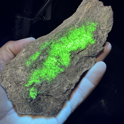 Bubble Fluorescent Green Hyalite Opal on Matrix from Utah | eBay