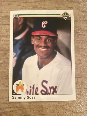 1990 Upper Deck - #17 Sammy Sosa ERROR DOB ROOKIE CARD | eBay
