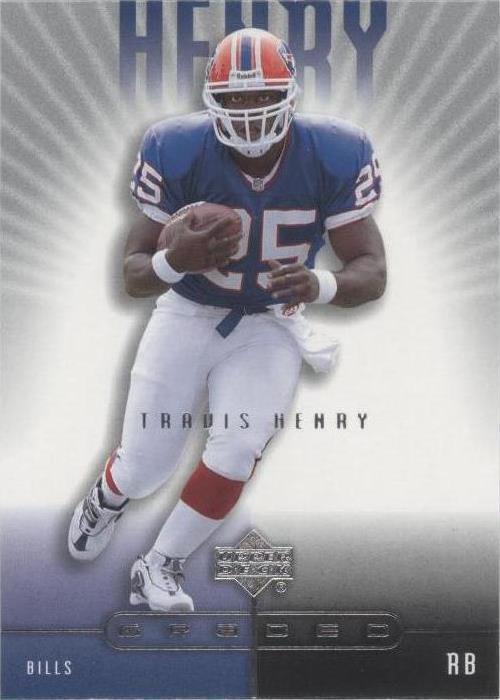 2002 Upper Deck Graded - Travis Henry #12 for sale online | eBay