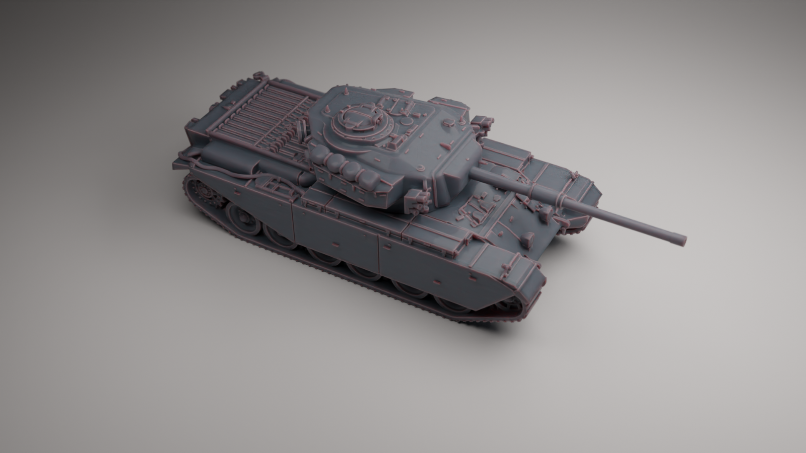 British Army CENTURION Mk10 Tank model resin 3D printed various scales ...