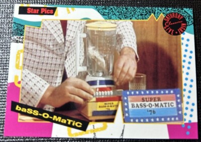 1992 Star Pics Saturday Night Live Bass-O-Matic #145 Dan Aykroyd | eBay