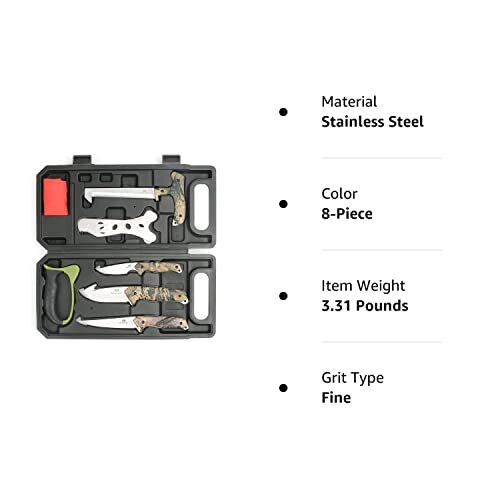 Mossy Oak Hunting Field Dressing Kit - Portable Butcher Game Processor ...