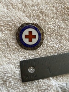Vintage Sterling Silver American National Red Cross Nurse Pin | eBay