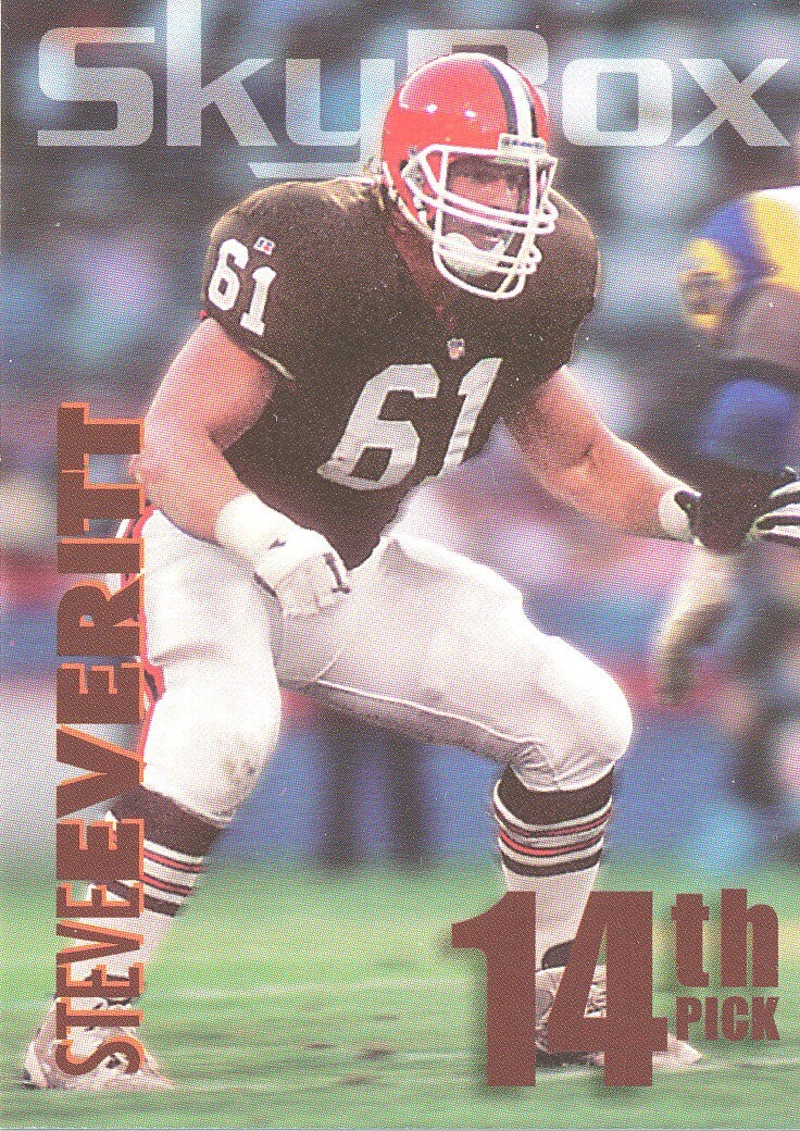 ROOKIE-REDEMPTION Steve Everitt RC BROWNS Michigan Wolverines | eBay