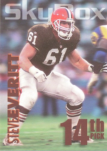 ROOKIE-REDEMPTION Steve Everitt RC BROWNS Michigan Wolverines | eBay