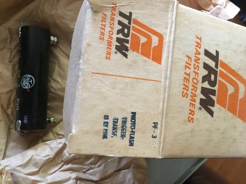 NEW UTC TRW PF-3 15 KV peak PHOTO-FLASH TRIGGER PULSE TRANSFORMER high ...
