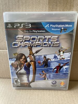 Sports Champions (Sony PlayStation 3, 2010) PS3 Factory Sealed Brand ...