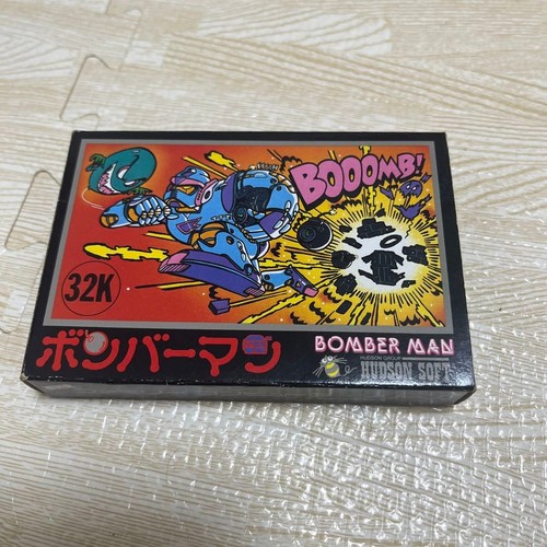 Used FC Bomberman Famicom Family Computer /with Box Manual Game ...