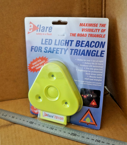 Genuine EFLARE LED Light Beacon for Safety Triangle TB10R (Red) 1km ...