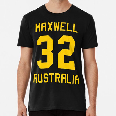 Glenn Maxwell | 32 | Australian Cricket Jersey T-Shirt Made in ...