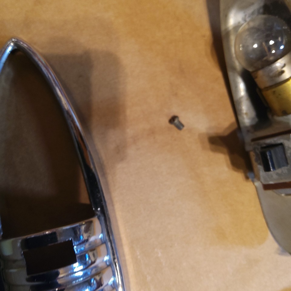 1949-1950 Ford Coupe Tudor interior dome light assembly - very good ...