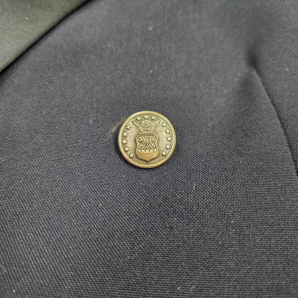 Vintage 90's USAF Air Force Complete Formal Mess Dress Uniform 44R Top ...