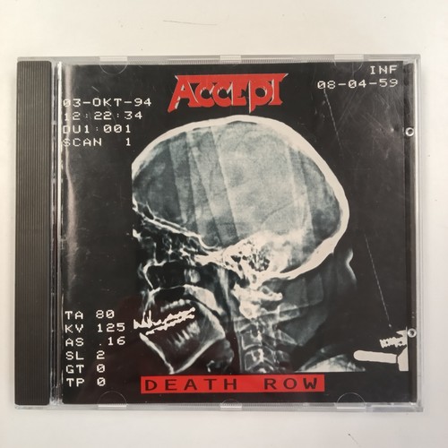 Accept – Death Row (CD, 1995, Pavement Music) | eBay