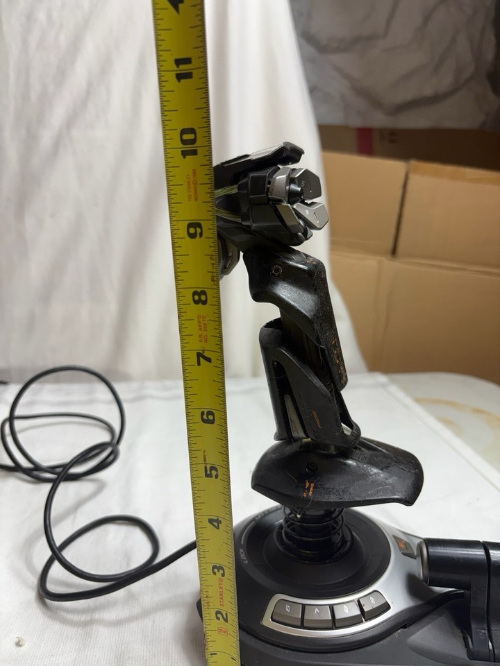 Mad Catz Saitek Cyborg X Stick Flight Stick Joystick For PC READ STICKY ...