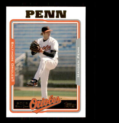 2005 Baseball Topps U&H Hayden Penn Baltimore Orioles #UH248 FY RC | eBay