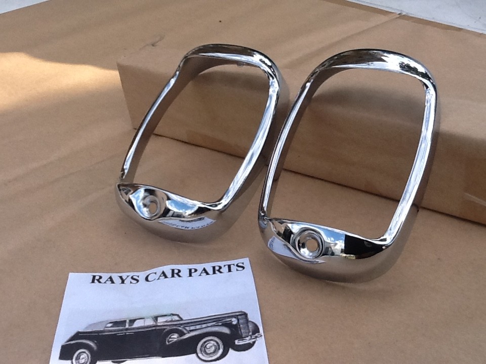 1940-1953 Chevrolet Truck Replacement Tail Light Bezel Set | Rear ...