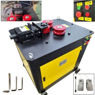 220V Electric Steel Bar Circle Bending Machine Rebar Circular Bender ...