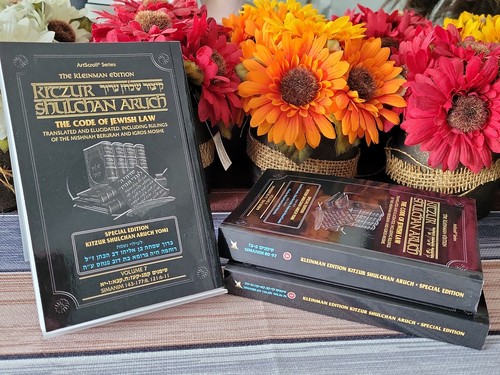 Artscroll Kleinman Kitzur Shulchan Aruch Pocket Size Set Vol. 5, 6, & 7 ...