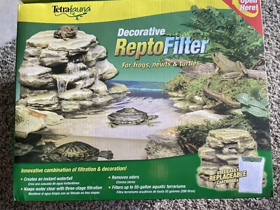 Tetrafauna Decorative ReptoFilter For Frogs Newts & Turtles Filters up ...