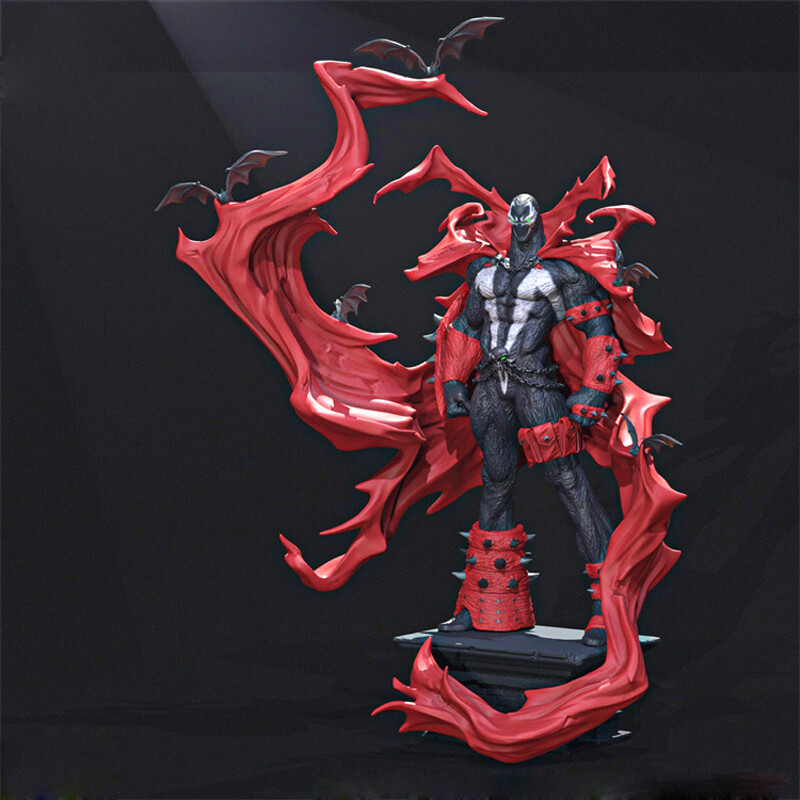 Spawn 1/8 1/6 1/4 3D print figure Model Kit Unpainted Unassembled ...