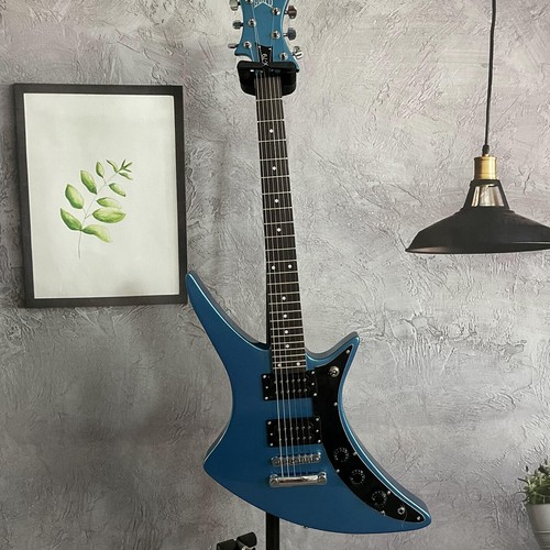 Fast Ship Guild X79 Skyhawk Electric Guitar Blue Chrome Part 6-String ...
