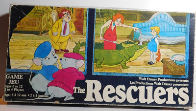 Walt Disney The Rescuers Board Game Parker Brothers 1977 Animated 99% ...