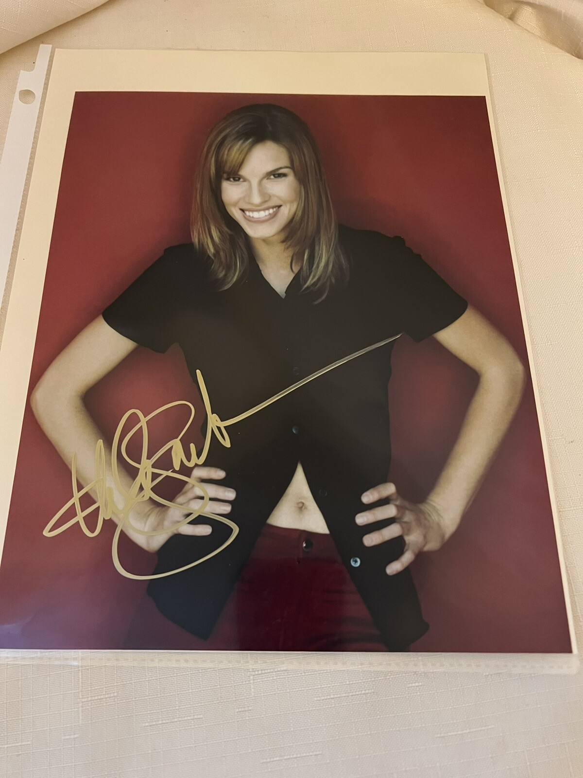 Hilary Swank Signed 8x10 Picture autographed Photo + COA | eBay