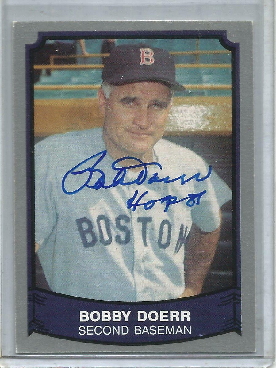 Bobby Doerr 1989 Pacific Baseball Legends Autograph | eBay