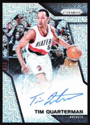 2017-18 Panini Prizm Signatures Prizms Mojo Tim Quarterman Auto 04/25 ...