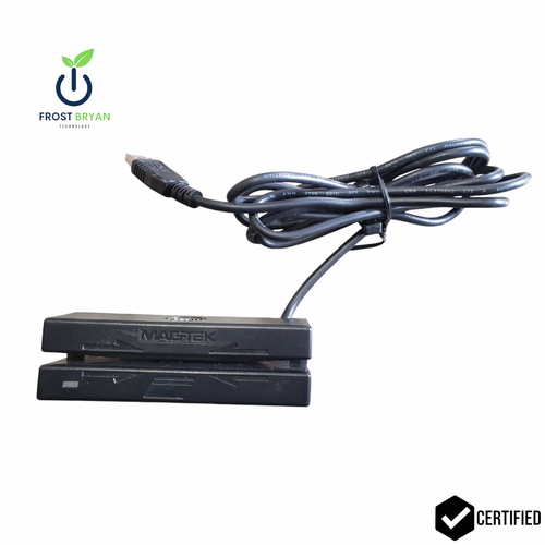 MagTek 21040145 SureSwipe Magnetic Card Reader,TK 1,2,3, Dual Heads ...