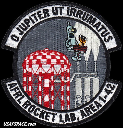 USAF AIR FORCE RESEARCH LABORATORY - ROCKET LAB - AREA 1-42 - ORIGINAL ...