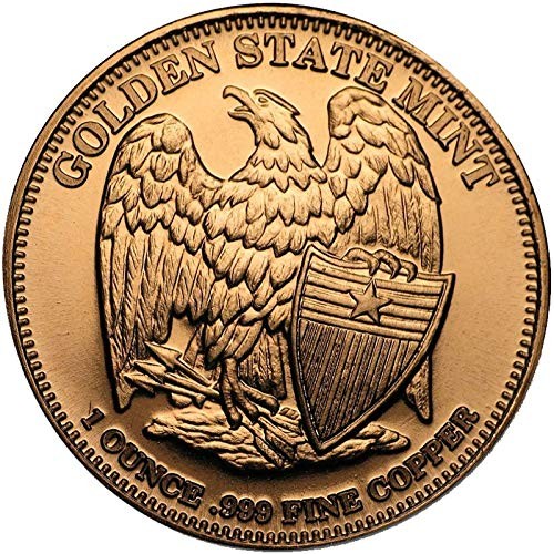 1 oz .999 Pure Copper Round/Challenge Coin (Indian Head Cent) Indian ...