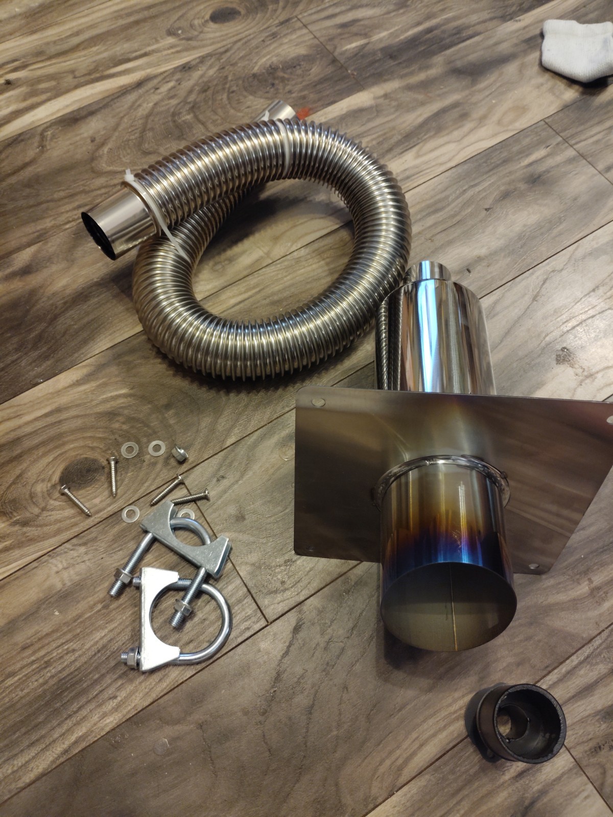 Upgraded Generator Exhaust Extension Kit with Muffler And Insulated ...