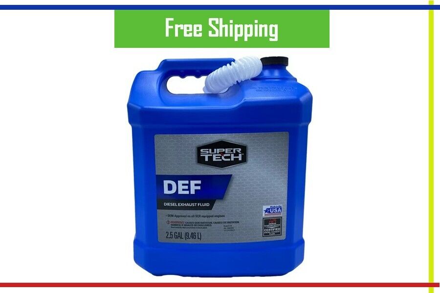Super Tech DEF Diesel Exhaust Fluid 2.5 Gallon USA - Free Shipping | eBay