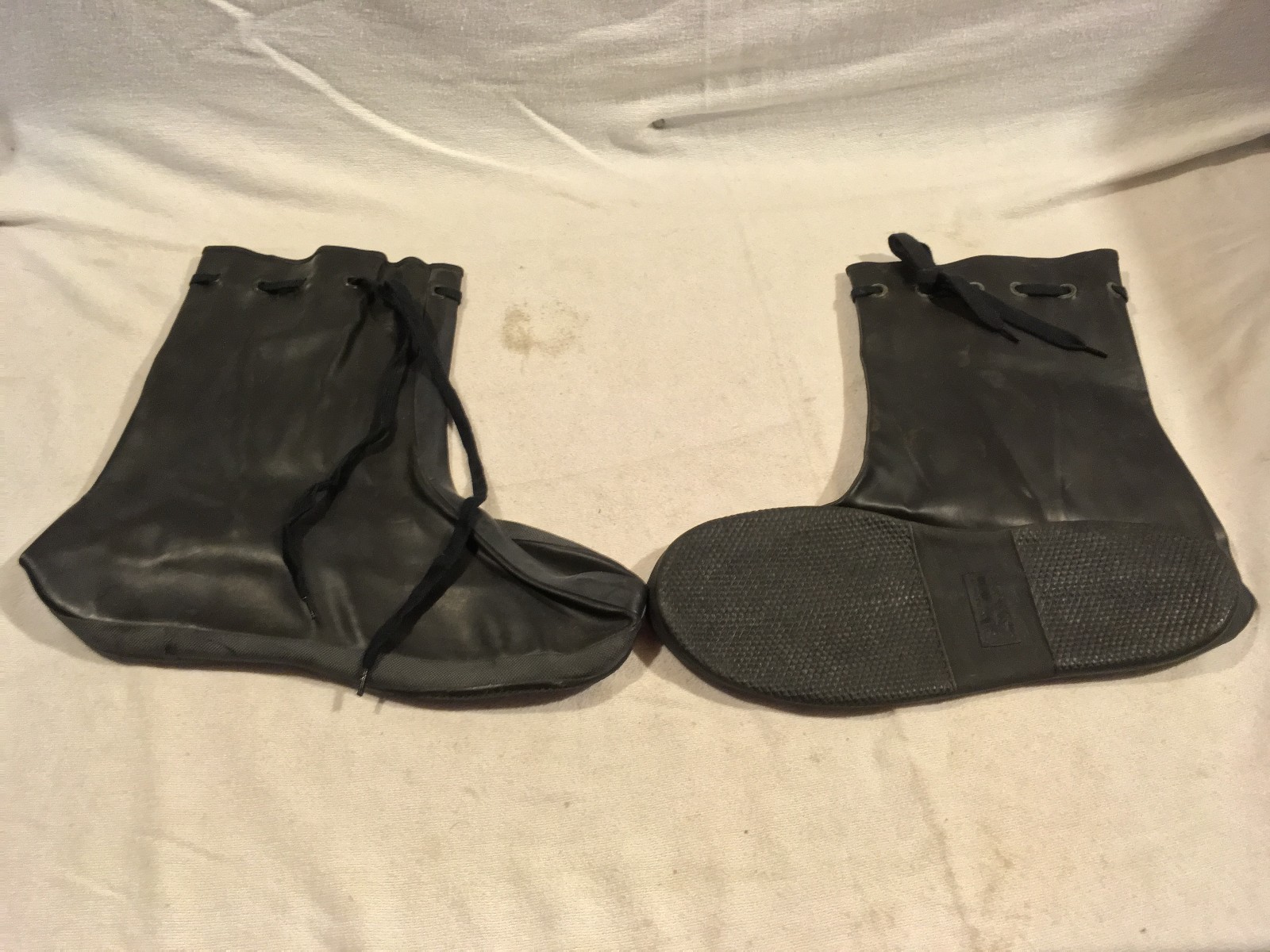 Vintage Foreign Military Danish Surplus Vandeputte Large Black Rubber ...