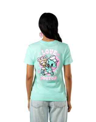 Tokidoki Love Doctor Mint Green Graphic T-Shirt | eBay