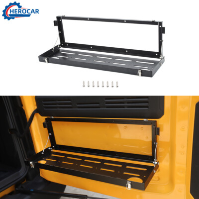 Tailgate Table Shelf Foldable Refined Steel Rear Door Shelf For Ford ...