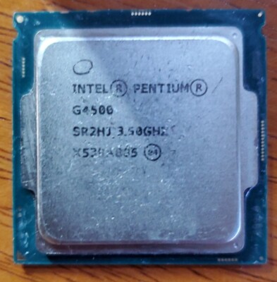 Intel Pentium G4500 3.50GHz 2-Core 3MB LGA1151 Desktop CPU Processor ...