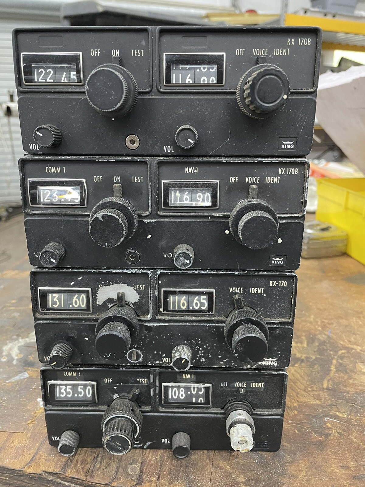 KING KX 170B NAV COMM P/N 069-1020-00 | eBay