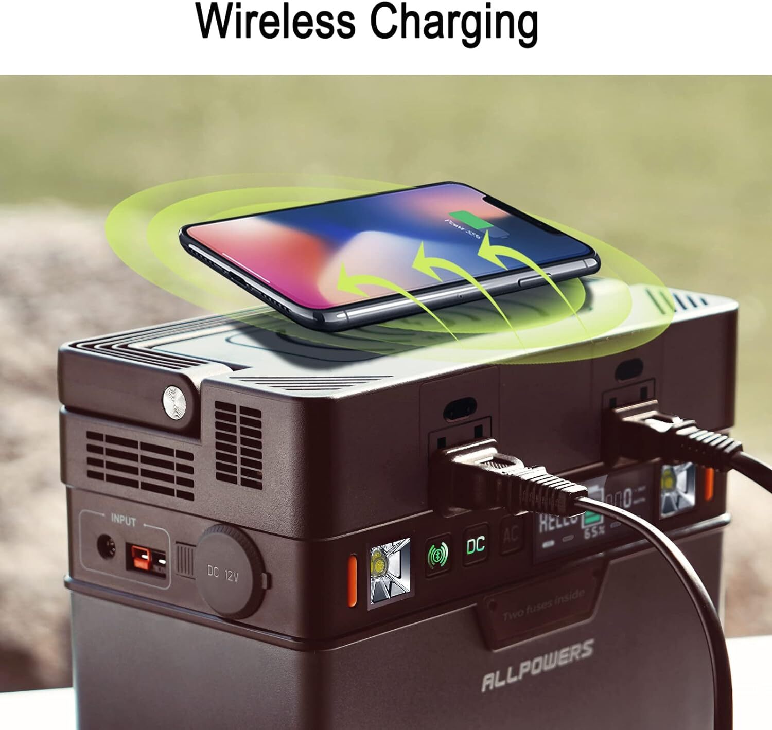 ALLPOWER Portable Power Station 300W Solar Generator For Home Use ...