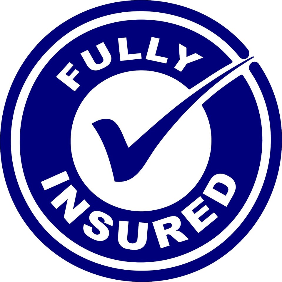 Fully Insured Stickers use on Van, Car, window decals etc | eBay UK