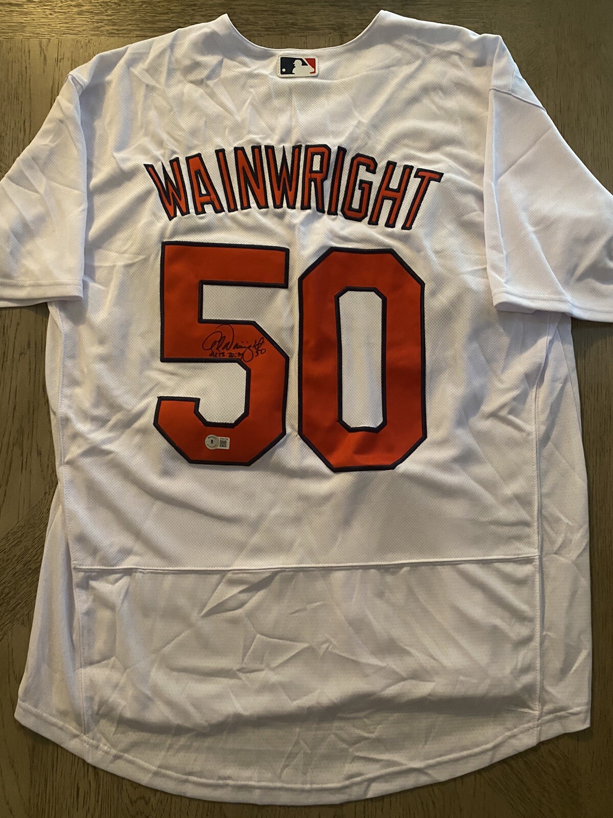Adam Wainwright Autographed Memorabilia | Signed Photo, Jersey ...