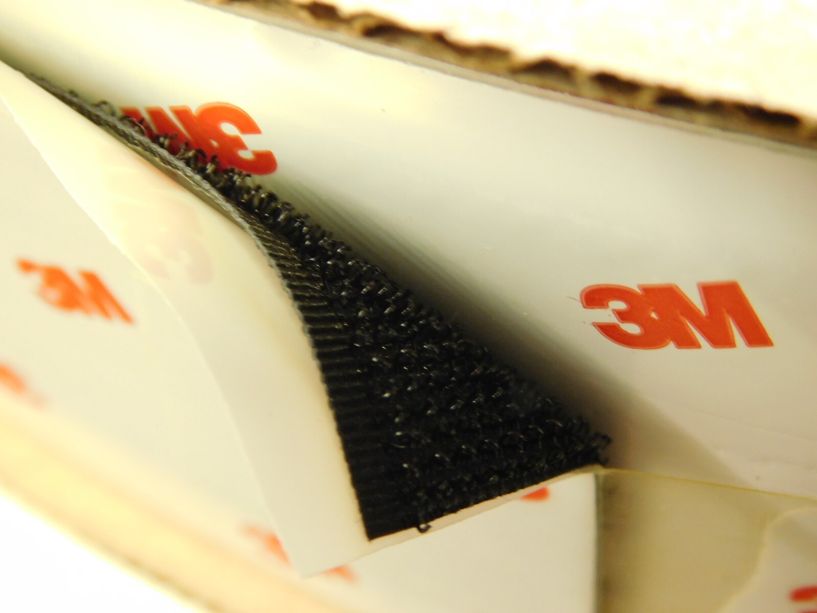 2 Rolls of 3M Black Reclosable Fastener 2" W x 50 yd SJ3519FR ...