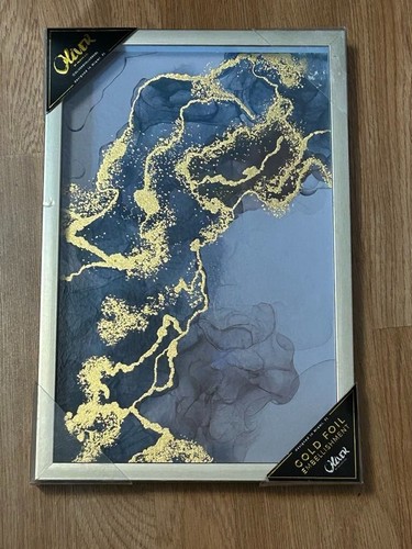 MINT Oliver Gal Gold Foil Embellished Framed Abstract Art | eBay