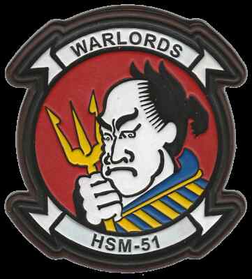 4.5" NAVY HSM-51 WARLORDS FULL COLOR LEATHER PATCH | eBay